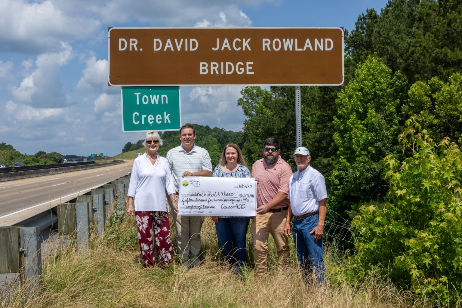 New Highway Signs Spotlight Walker County’s Waterways - CAWACO RC&D